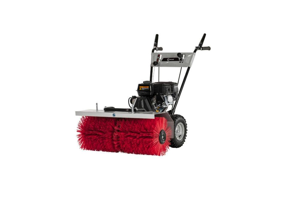 Power Brush Sweeper Lumag KM800 80cm Petrol Yard E-Start Inc Collection ...