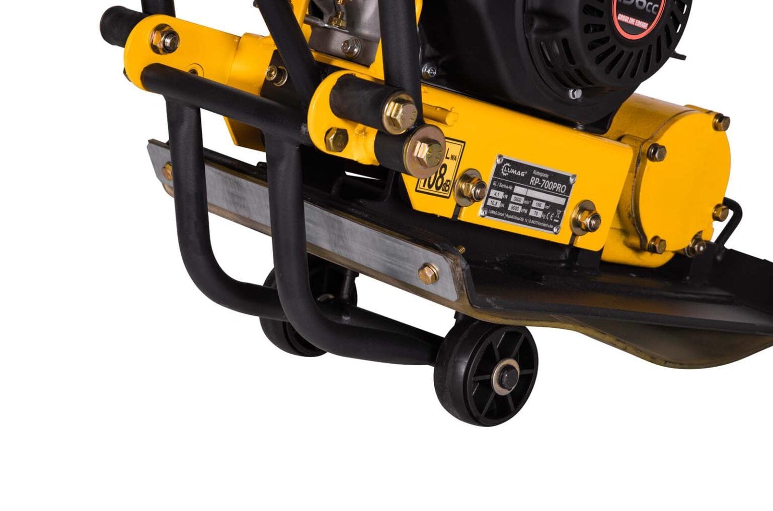 Wacker Plate Compactor 5YR Warranty 14" 73KG Inc Rubber Mat & Wheels ...
